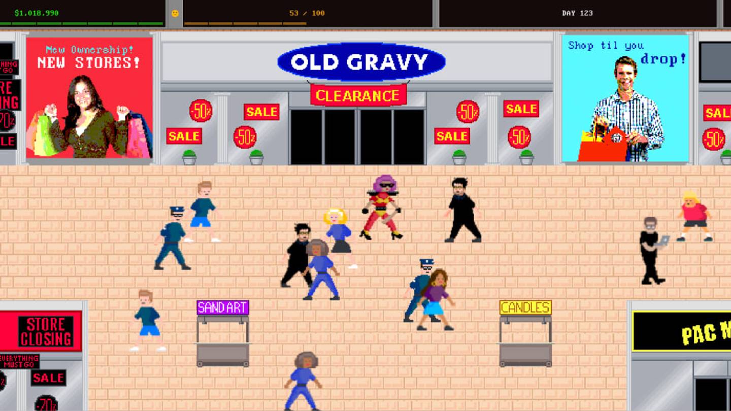 Unwinnable Video Game Challenges You to Keep a Shopping Mall in Business