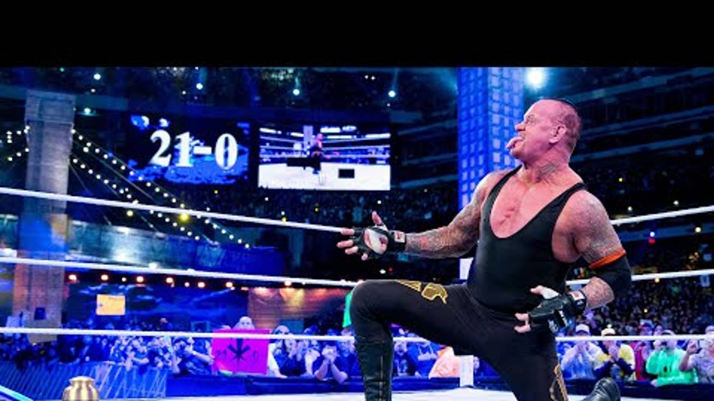Undertaker's Year-by-Year WrestleMania Record