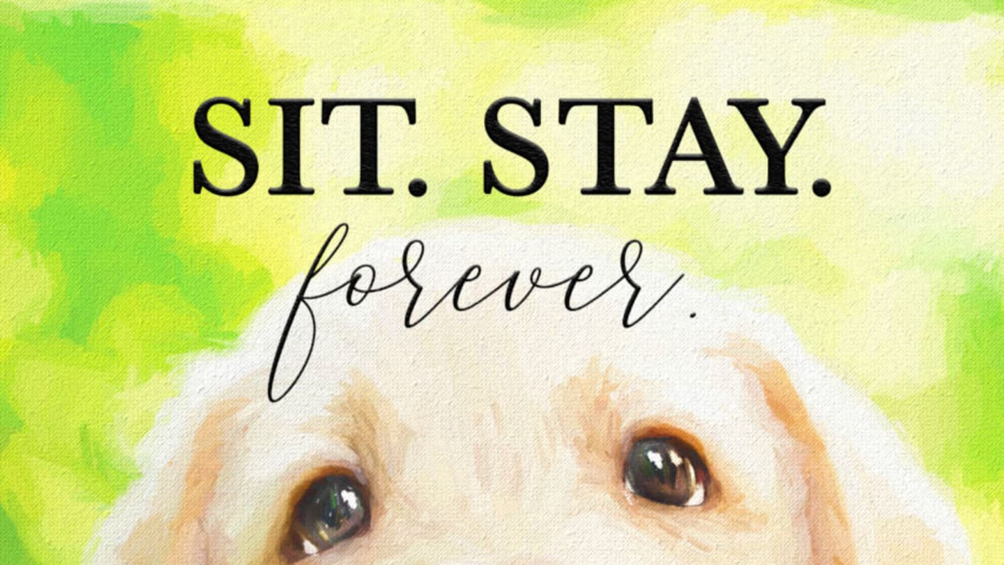 Dog-Eared Reads: Sit. Stay. Forever. by Angela Hunt