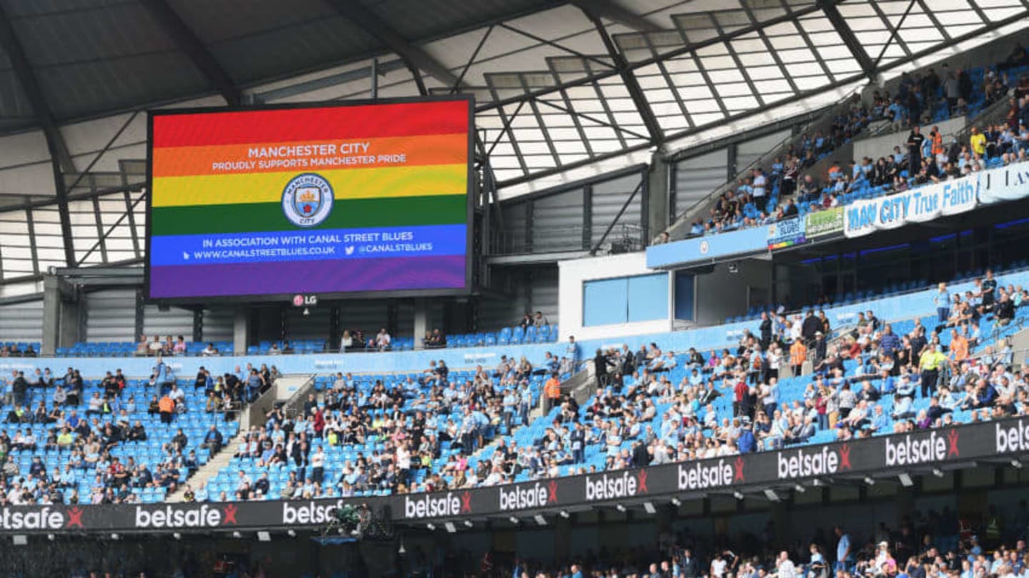 Manchester City Celebrates Manchester Pride