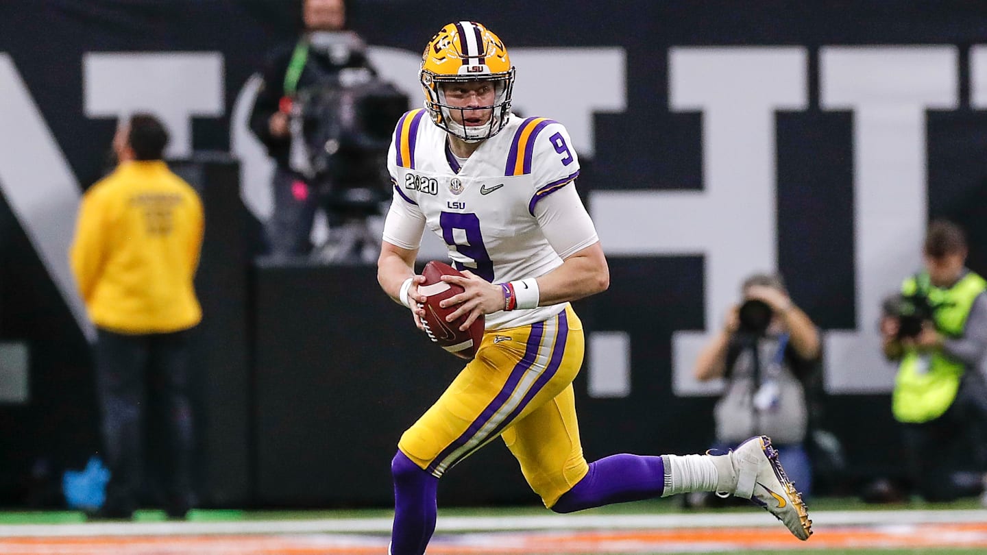 Joe Burrow Becomes First LSU Athlete Since 2006 to Win Prestigious SEC ...