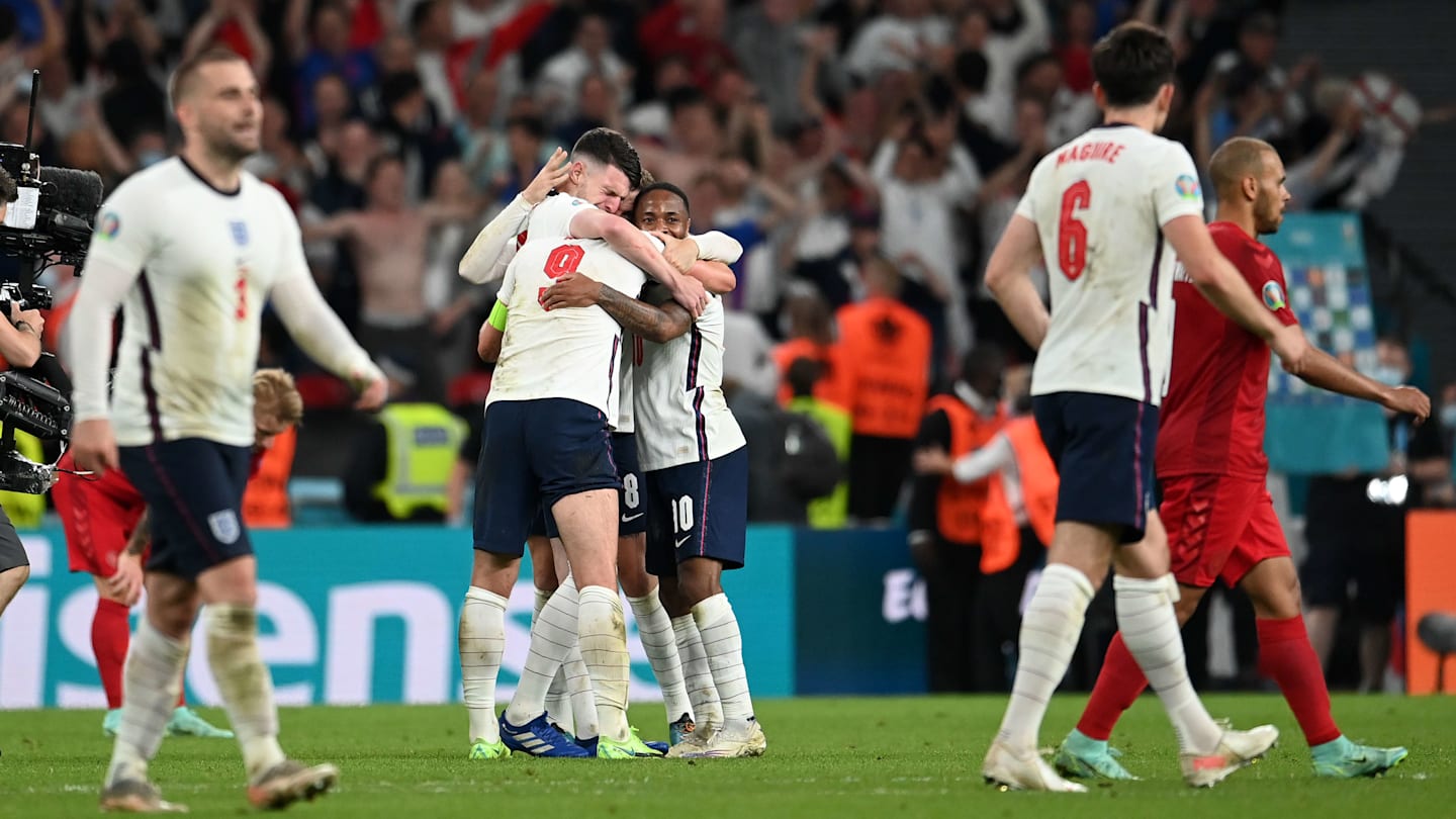 ทีมชาติอังกฤษ เอาชนะ เดนมาร์ก 2-1 หลังจบ 120 นาที