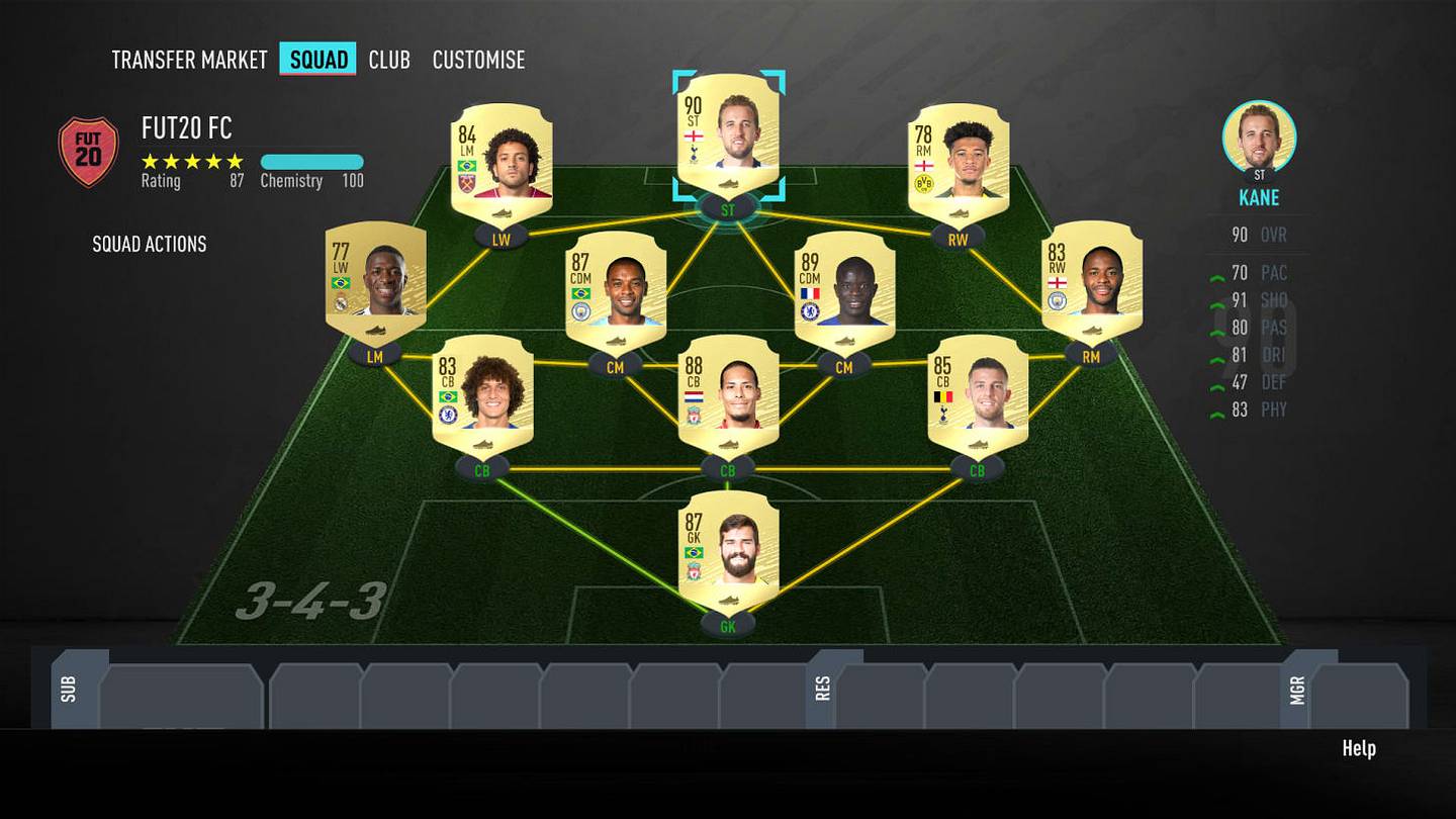 Some FIFA 20 Ultimate Team Player Ratings Seemingly Released in FIFA 20 ...