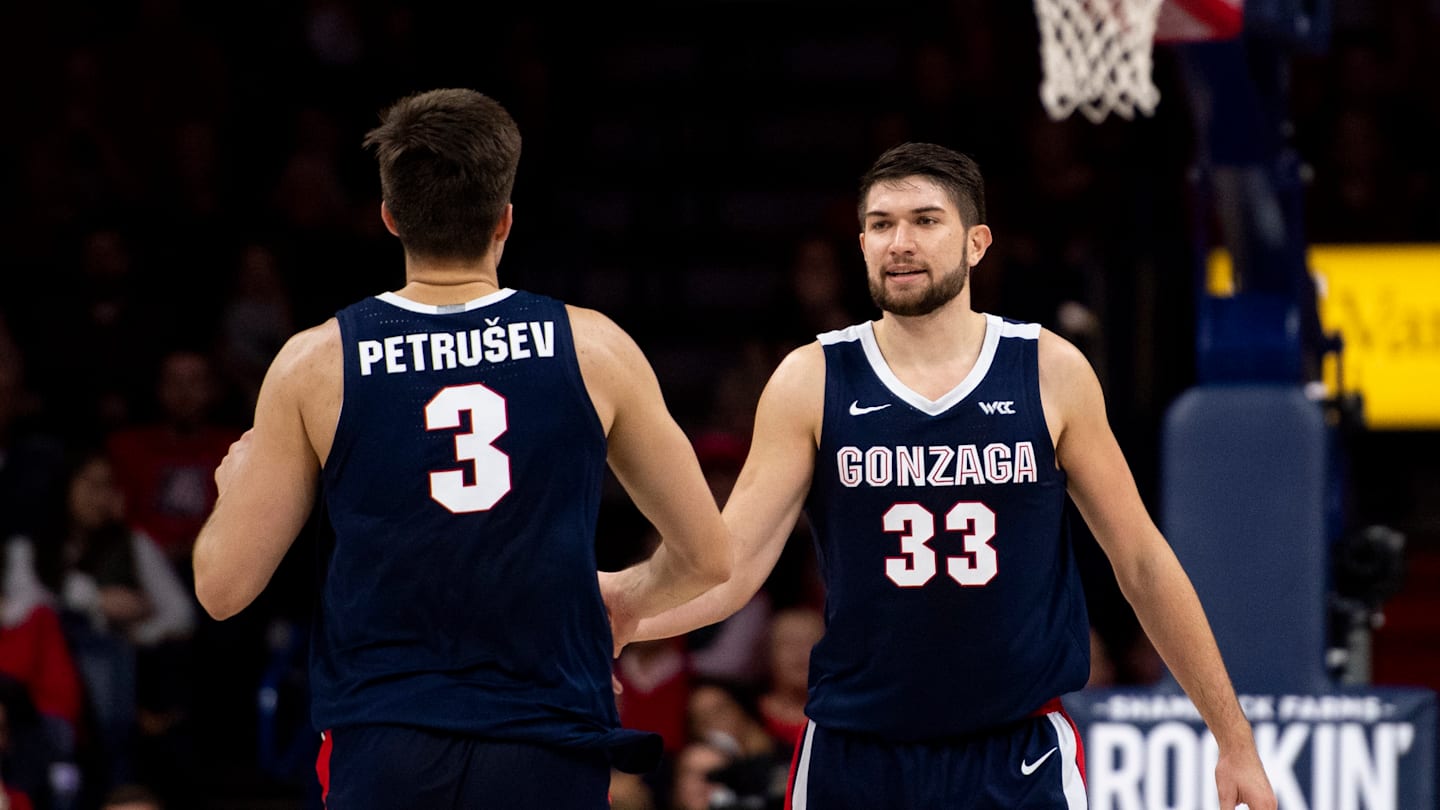 Gonzaga Becomes 6th New No. 1 Team to Top AP Poll This Season in Latest ...