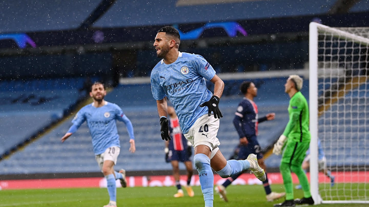 Mahrez senang bisa bermain bagus di laga vs PSG