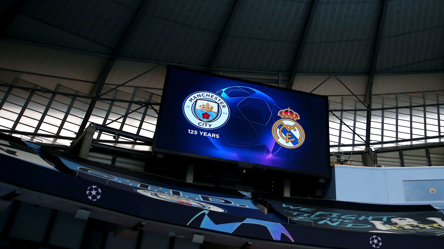แมนเชสเตอร์ ซิตี้ (2) พบ (1) เรอัล มาดริด : รายชื่อ 11 ผู้เล่นตัวจริง