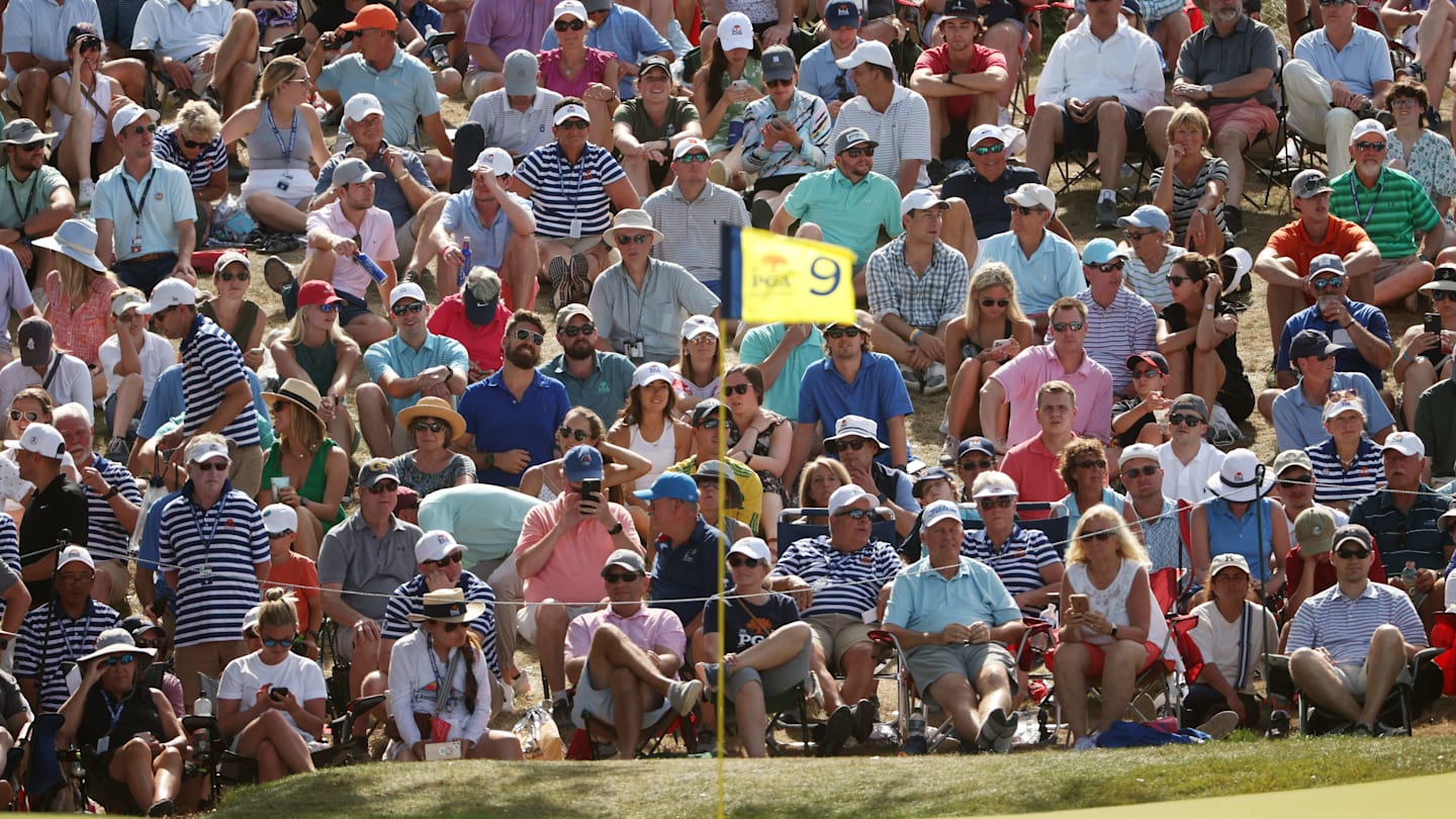 The Crowd at the PGA Championship Was Absolutely Nuts