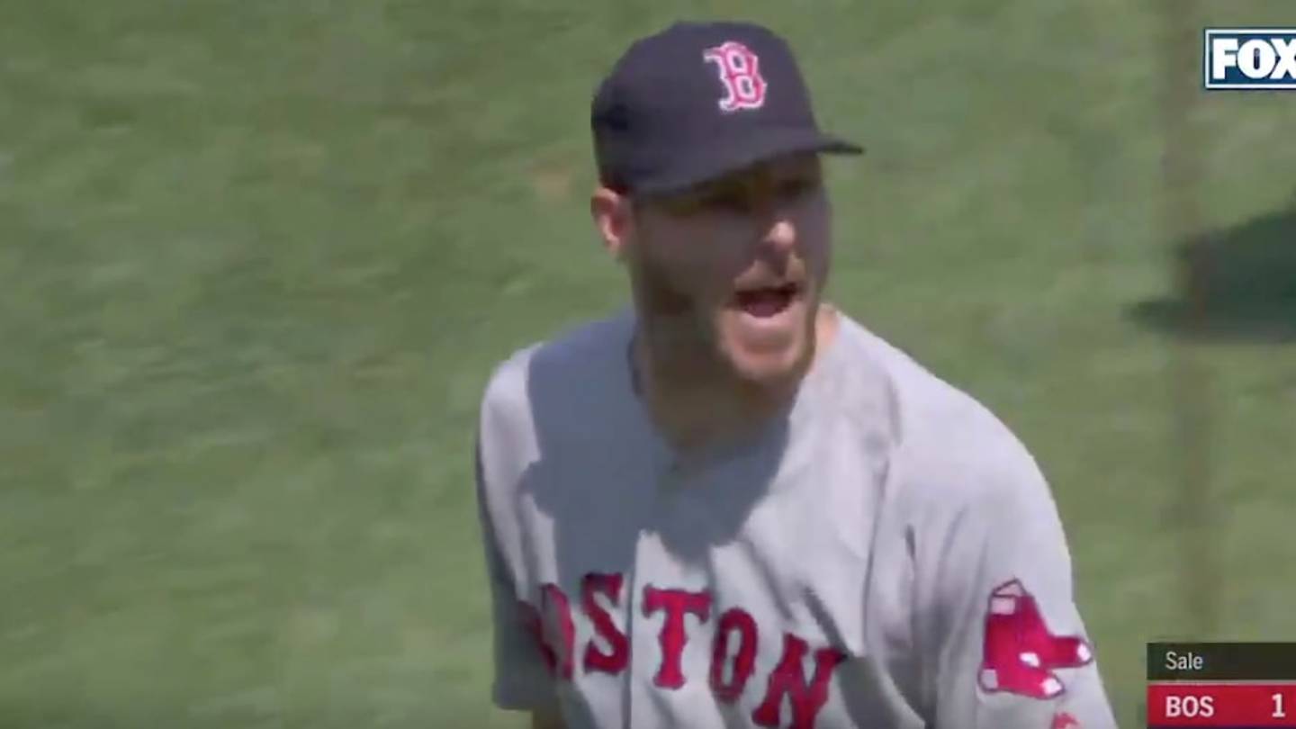 VIDEO: Chris Sale Ejected After Apparent NSFW Call Out of Umpire Mike ...