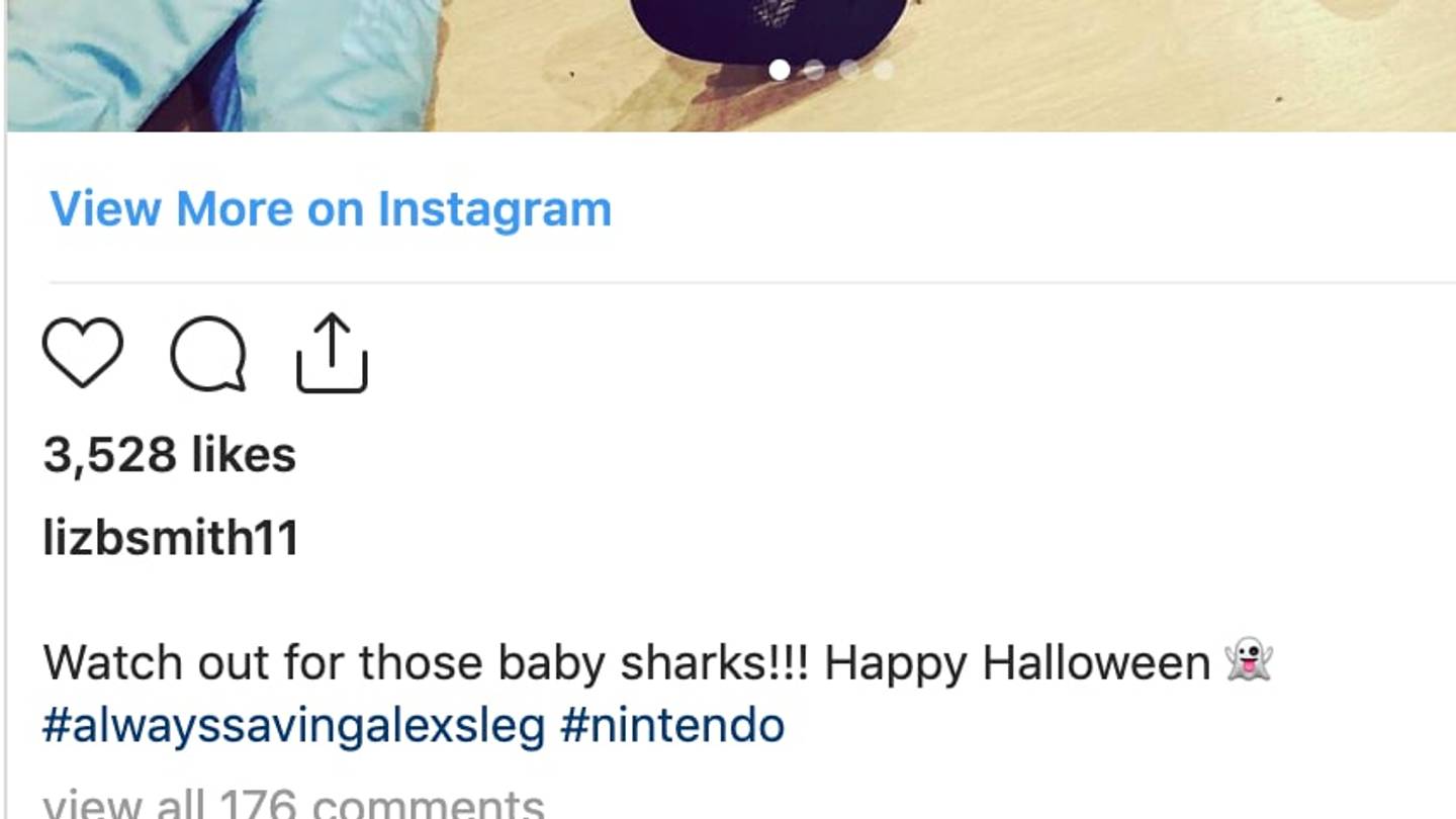 Alex Smith's Incredible Family Halloween Costume Revealed His Leg Still ...