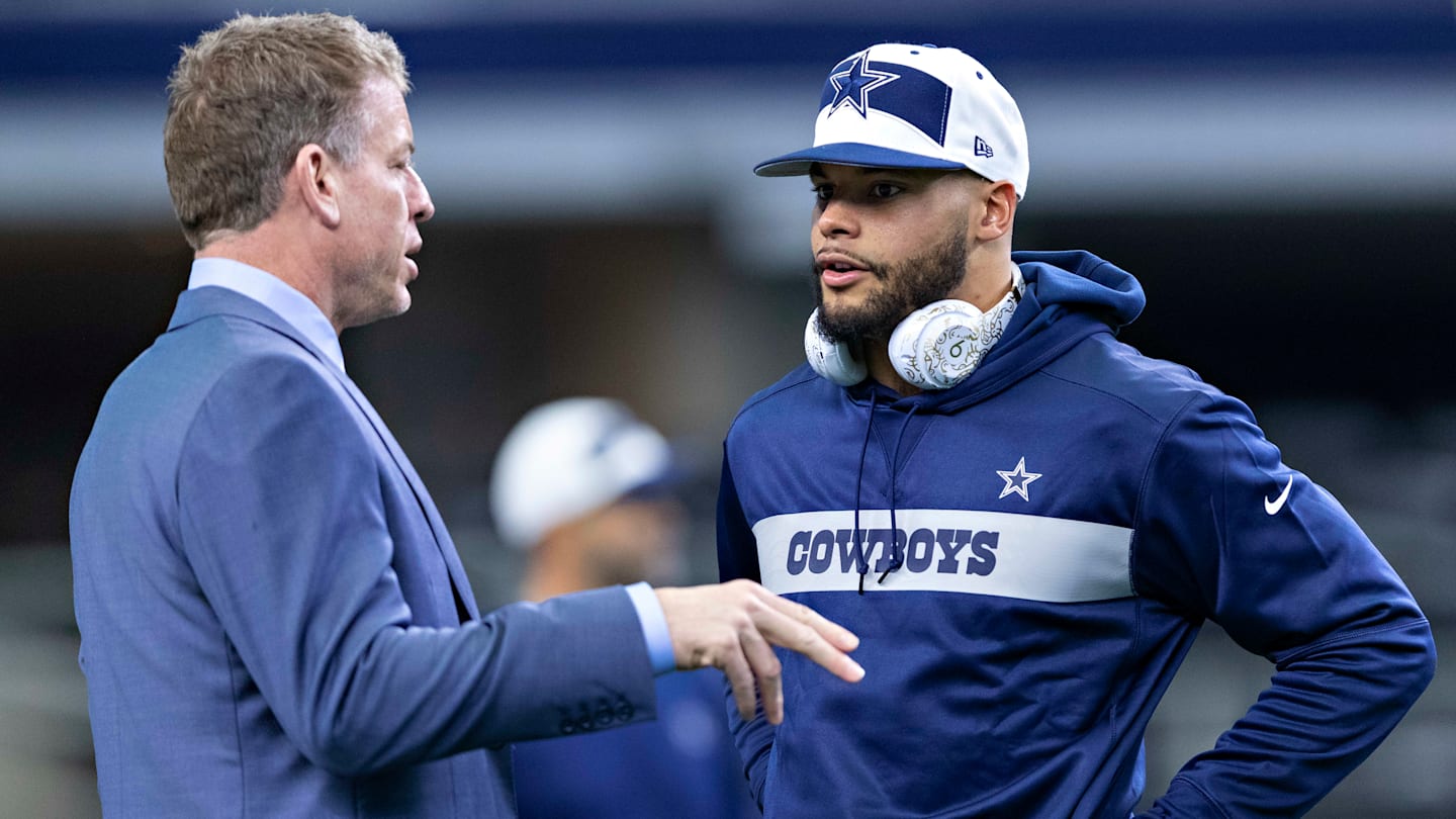 Troy Aikman Has Damning Comments About Cowboys Possibly Placing Franchise Tag on Dak Prescott