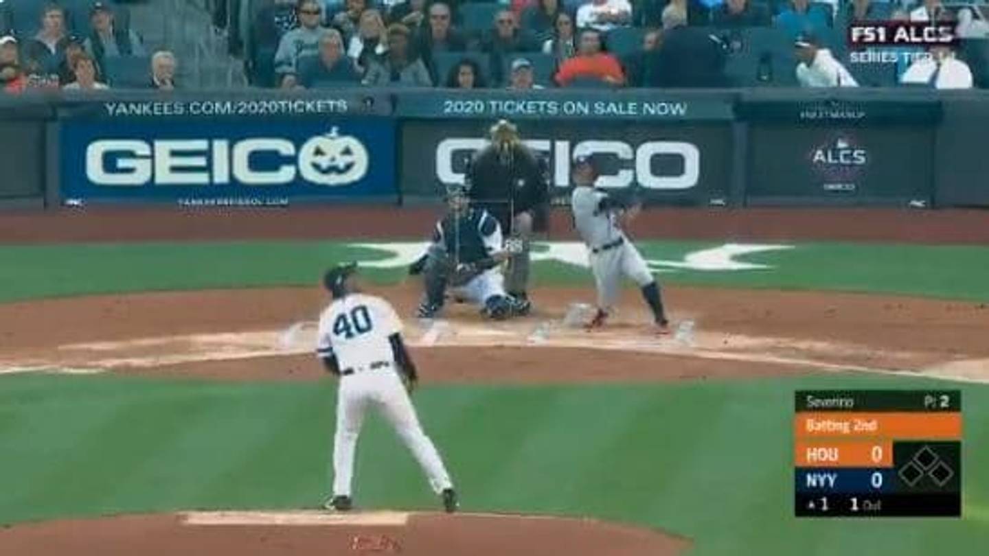 VIDEO: Jose Altuve Opens Scoring in Game 3 With 420-Foot Homer Off Luis ...