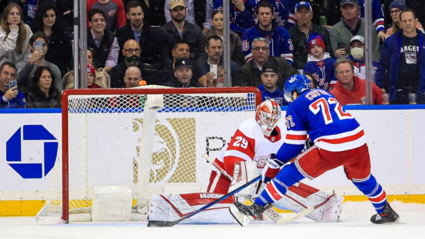 New York Rangers looking for a road sweep in Detroit
