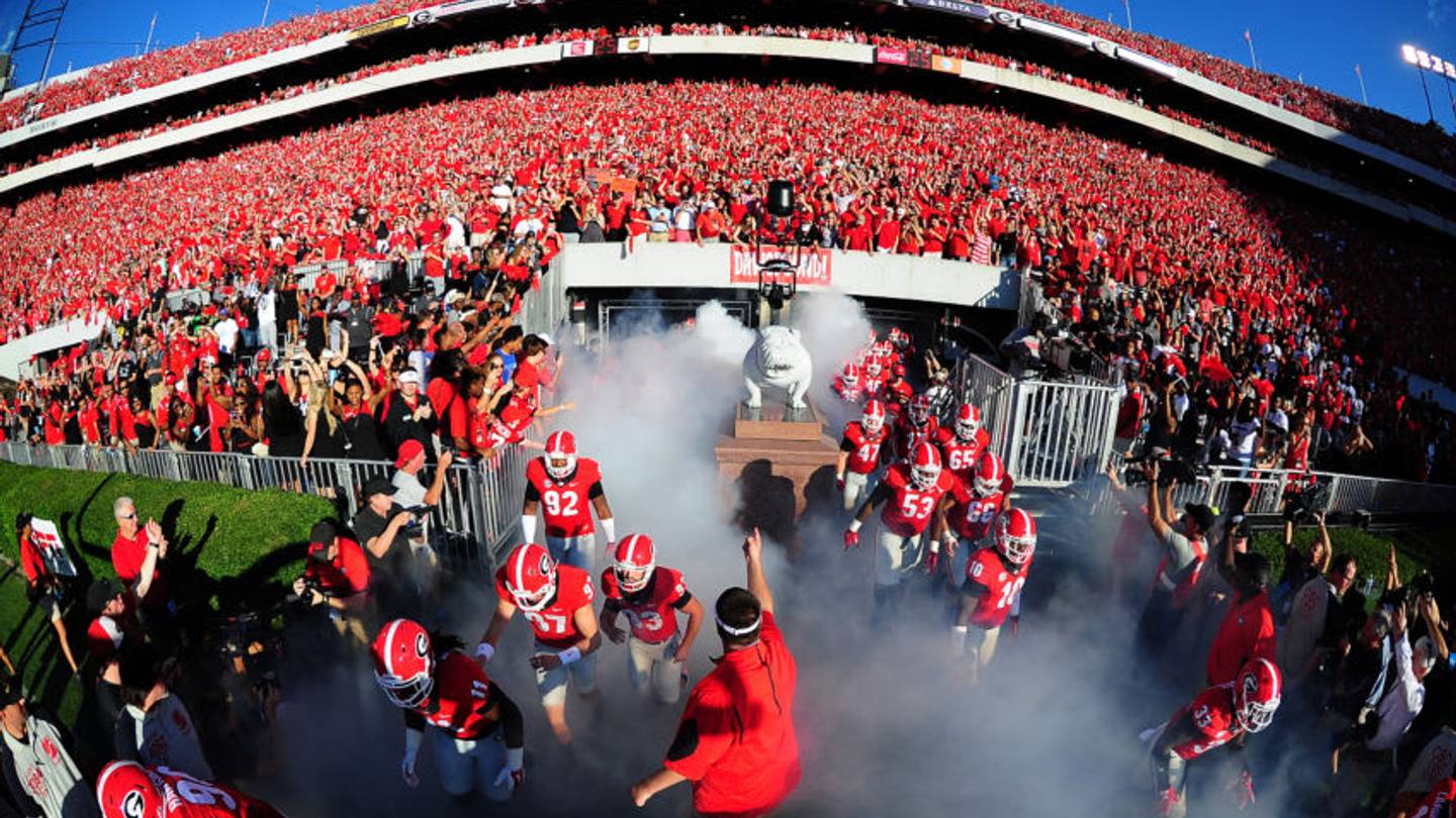 Georgia football: Top four blowout victories at Herty Field