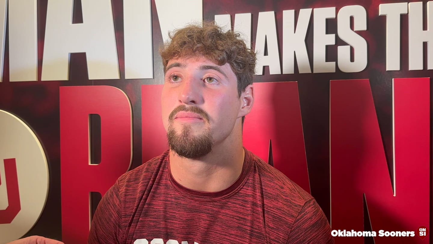WATCH: Oklahoma LB Danny Stutsman Tennessee Postgame Interview