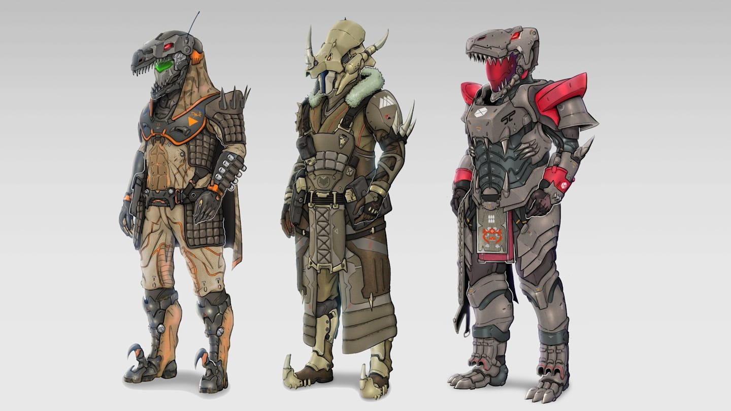 Destiny 2 Dinosaur Armor is Stomping Over Monster Armor