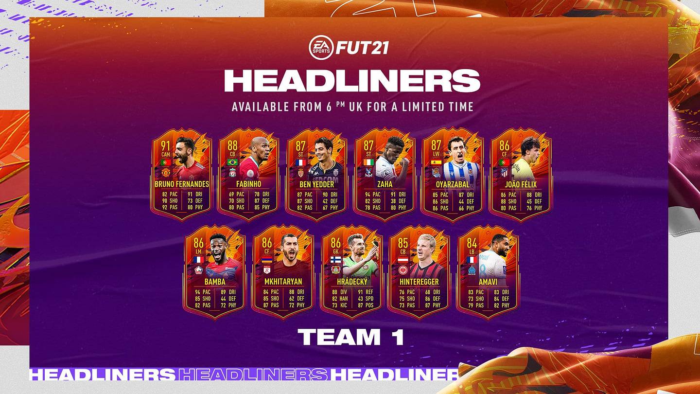 FIFA 21 Headliners Team 2 Predictions: 5 Players Who Should Get In