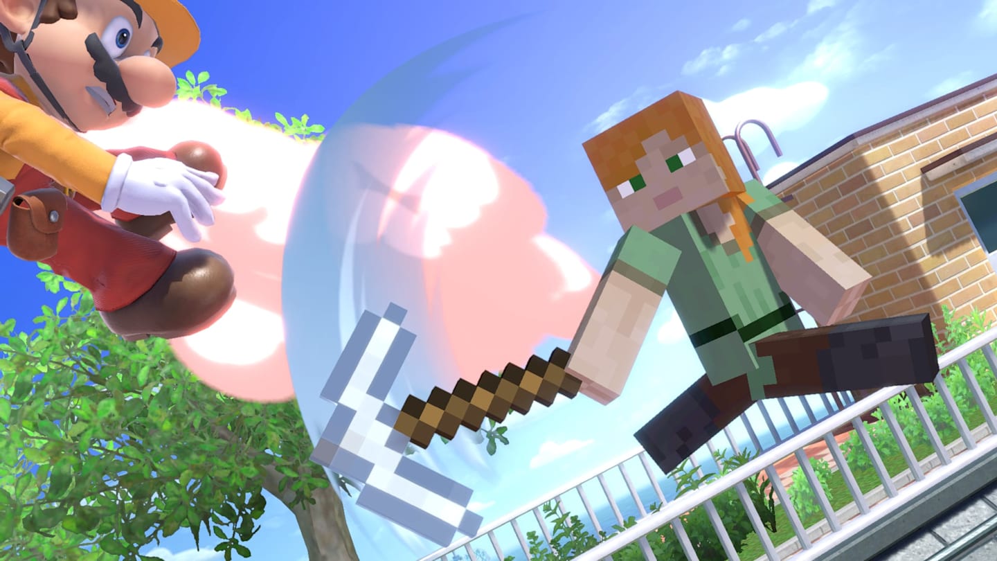 Minecraft Characters Coming to Super Smash Bros. Was a Deal Five-Plus ...