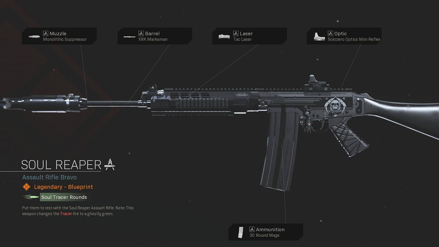 Soul Reaper Warzone Blueprint: How to Get the Legendary Blueprint
