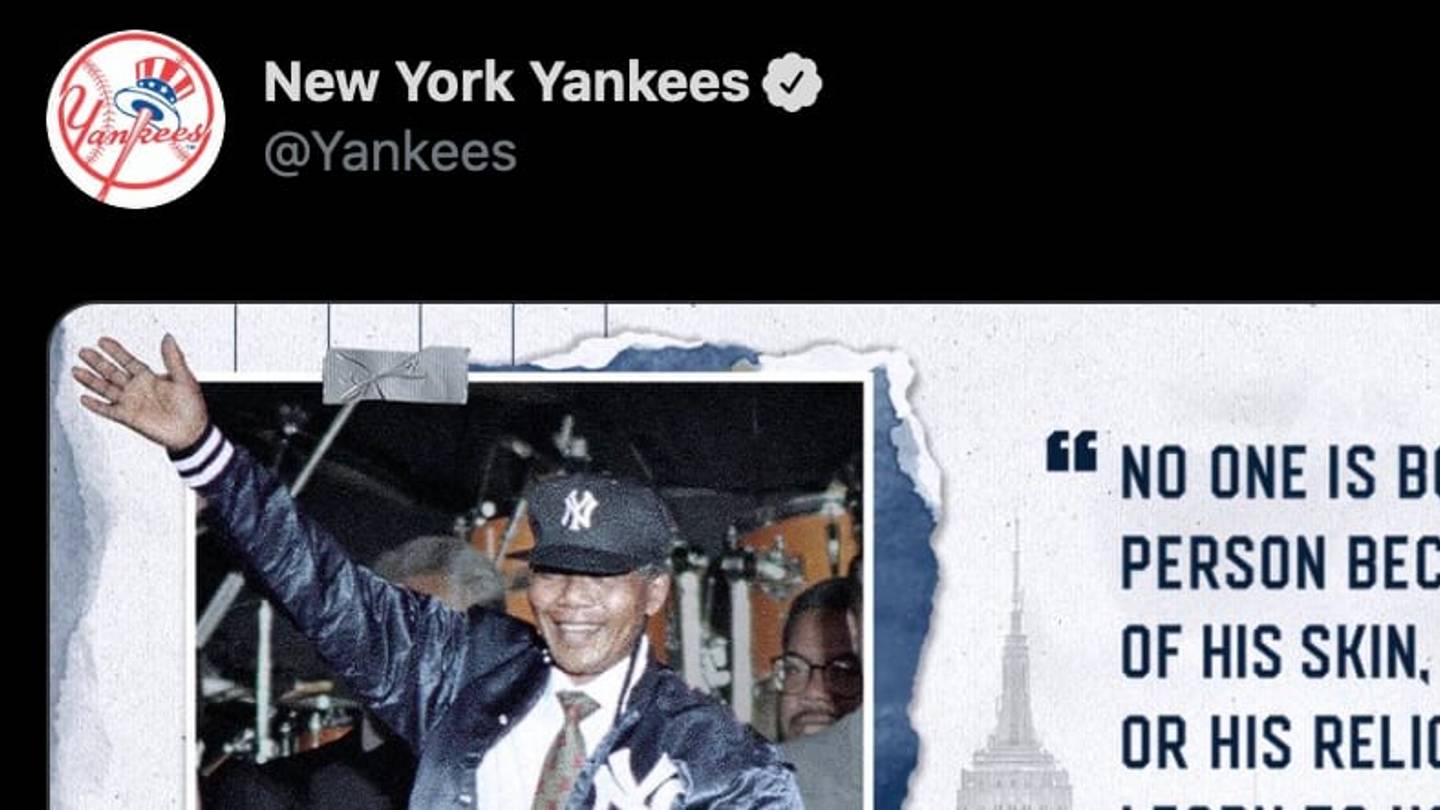 Yankees' Tweet for 'Blackout Tuesday' Totally Missed the Mark and the ...