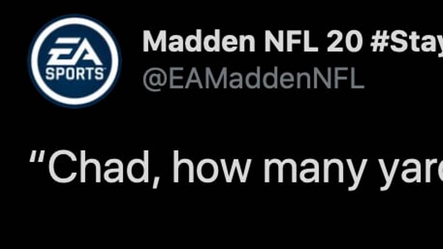 EA Sports Wants Us to Think Chad Johnson Was Talking to Himself While ...