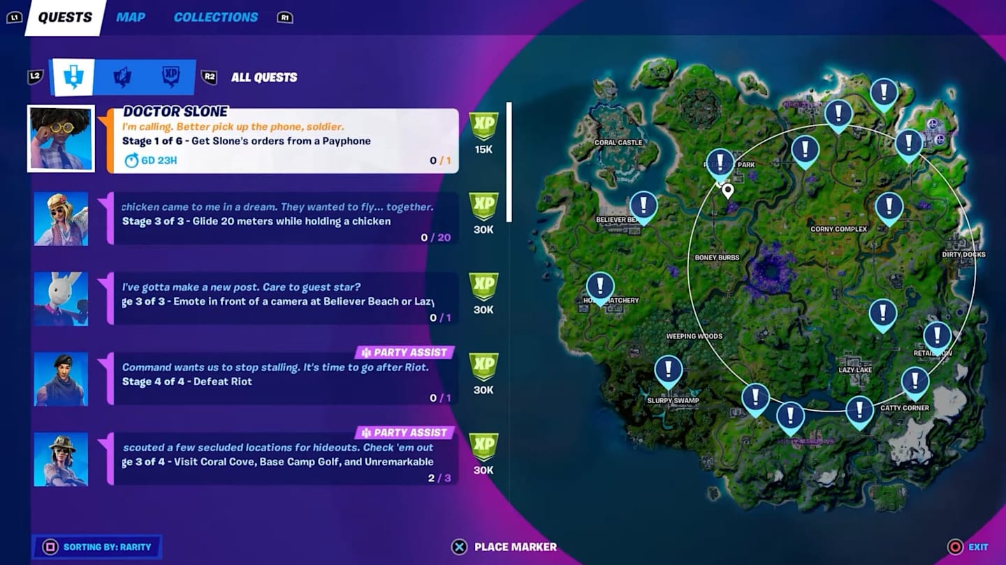 How to complete Fortnite Season 7 Week 10 challenges fast
