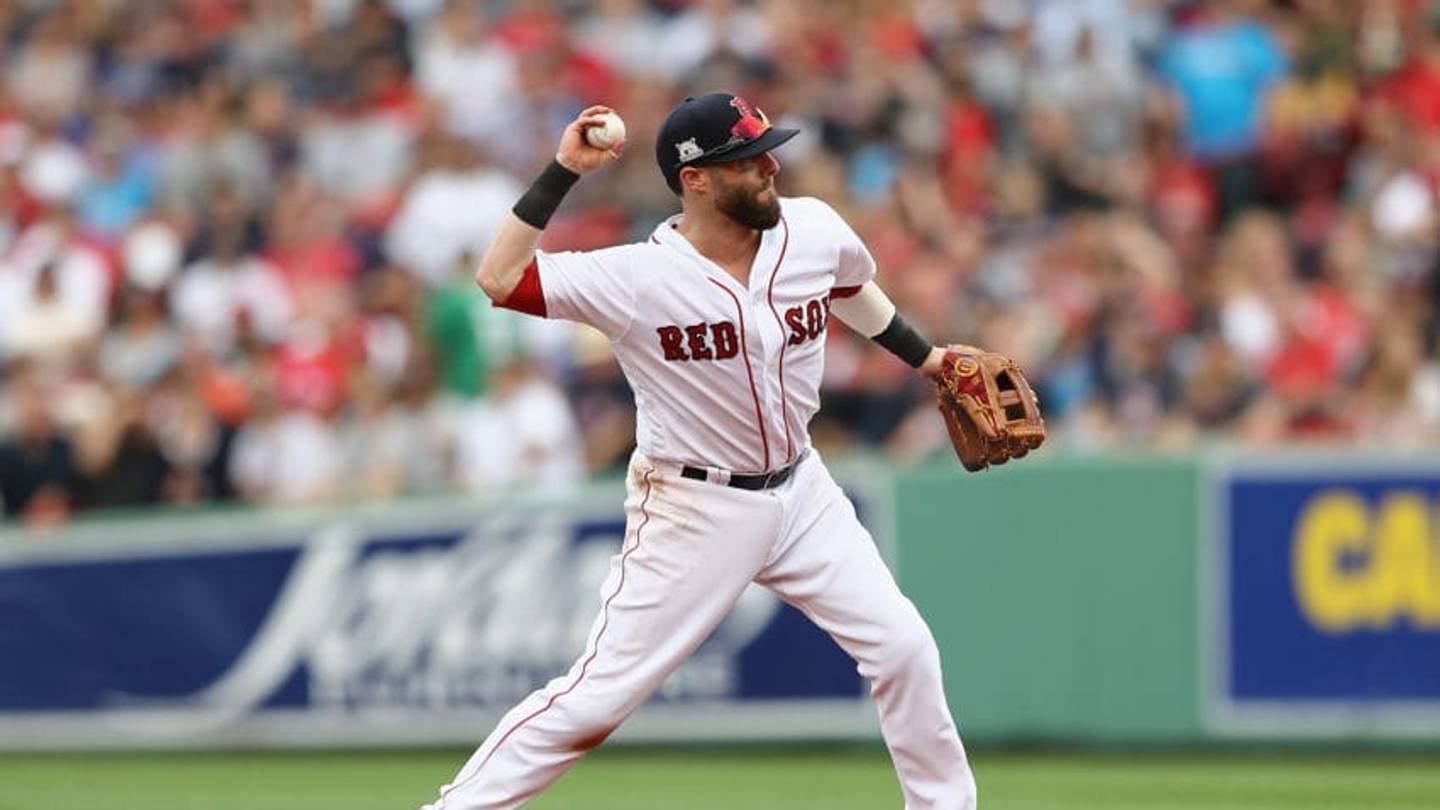 Red Sox second baseman Dustin Pedroia could start playing in games in March