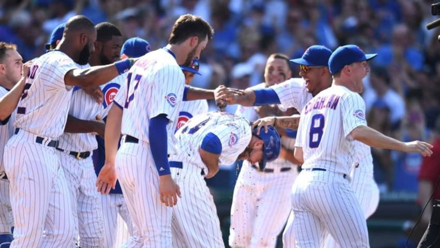 Chicago Cubs' confidence through the roof following another comeback win