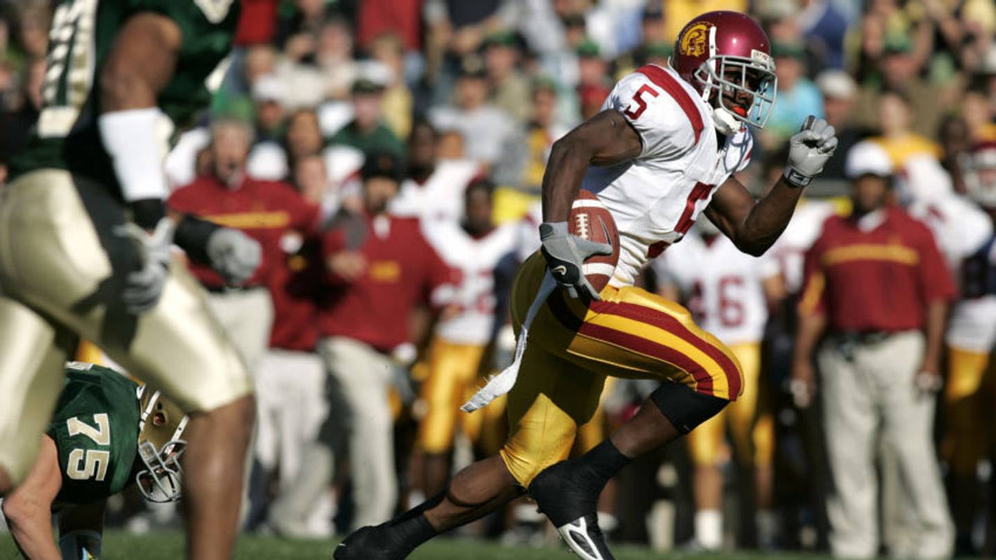 Reggie Bush is unquestionably the greatest No. 5 in college football ...