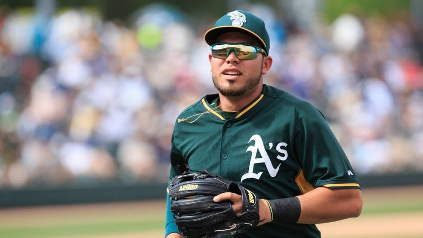 Renato Nunez showing the world what the future A's can do