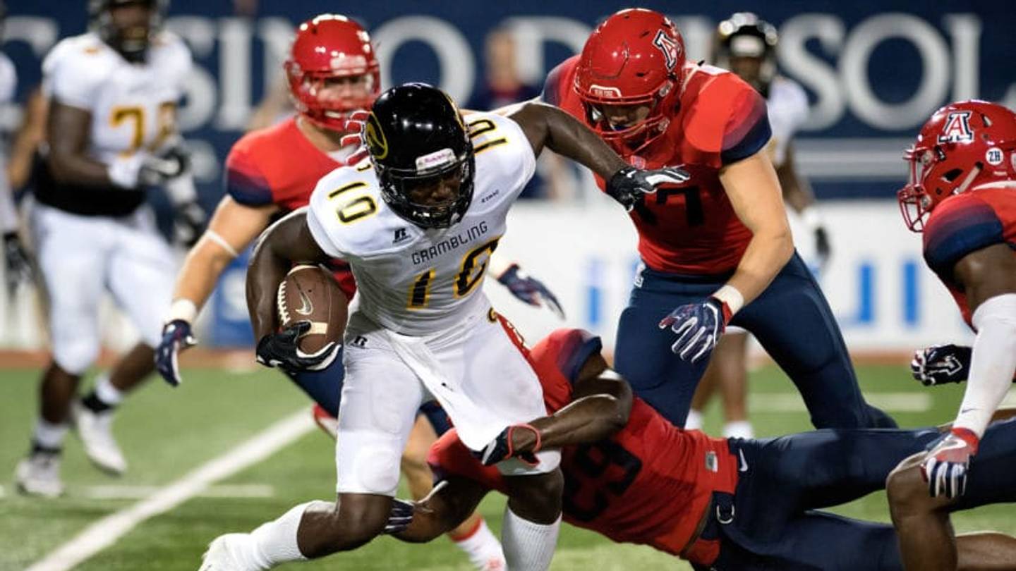 Wide Receiver Chad Williams Brought The House Down In Ruston
