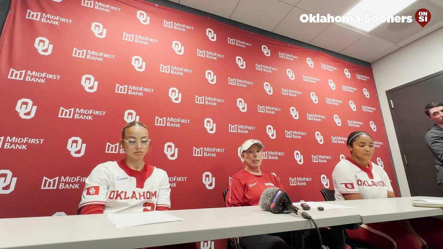 WATCH: Oklahoma HC Patty Gasso, Players' Texas Postgame Interview