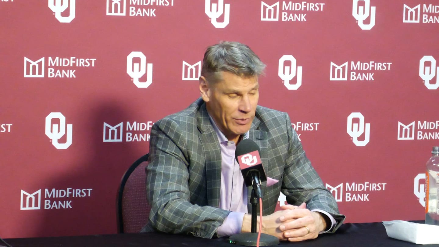 WATCH: Oklahoma HC Porter Moser, Players After Vanderbilt Win