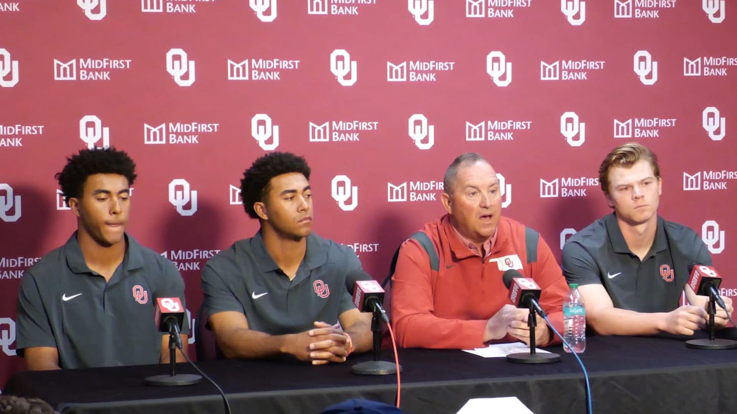 WATCH: Oklahoma HC Skip Johnson, Players at Media Day