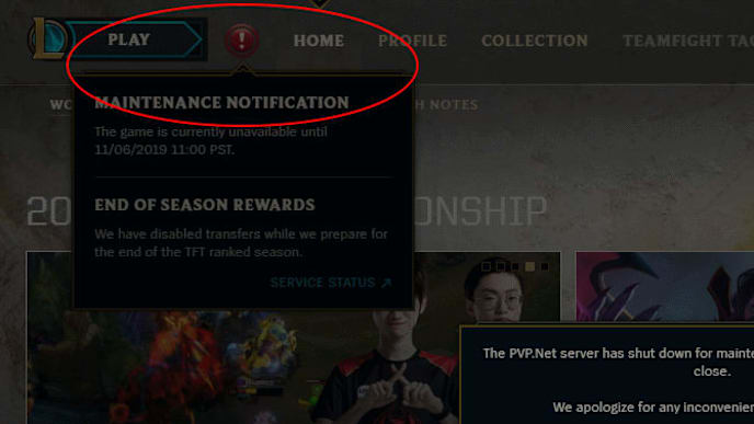 League of Legends Maintenance: How to Check if the Servers are Down