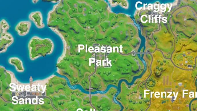Fortnite Chapter 2 Map: All Named Locations