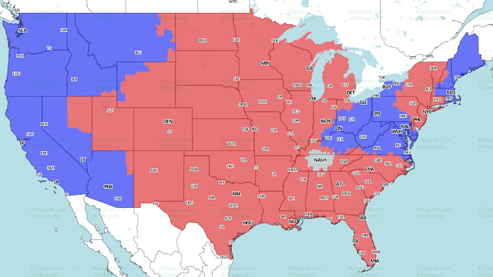 NFL coverage map 2019: TV schedule Week 7