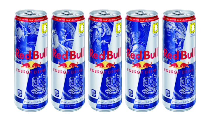 Red Bull releases limited-edition Street Fighter cans to celebrate game ...