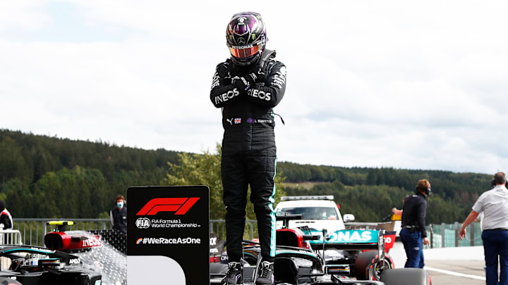 VIDEO: Lewis Hamilton hace el saludo de Black Panther como tributo a ...