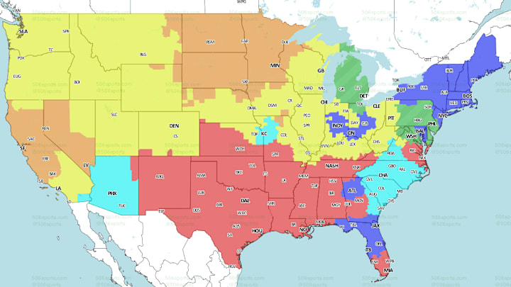 NFL coverage map 2019: TV schedule Week 3
