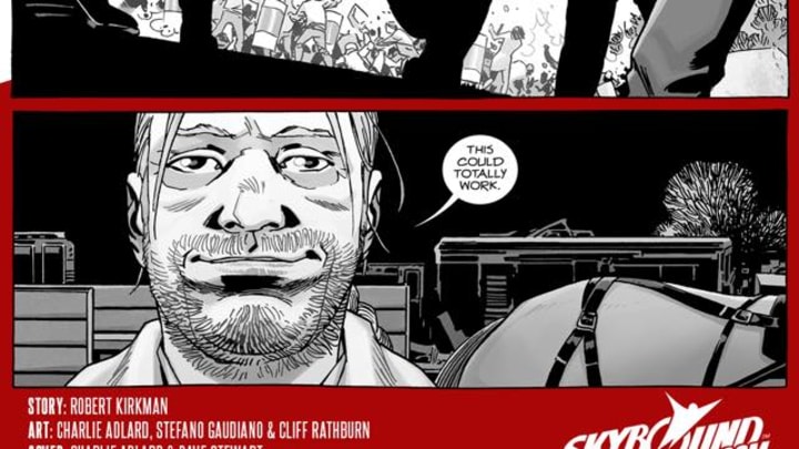 The Walking Dead issue 184: Preview of Eugene Tinkers