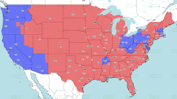 NFL coverage map 2019: TV schedule Week 10
