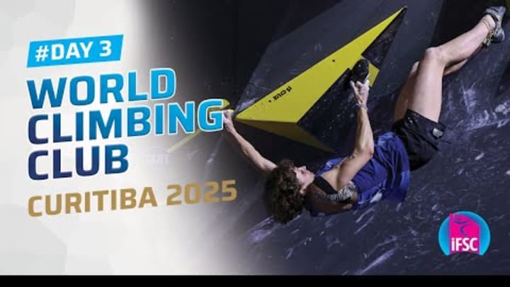 French Climber Earns World Cup Gold in Curitiba Boulder Competition