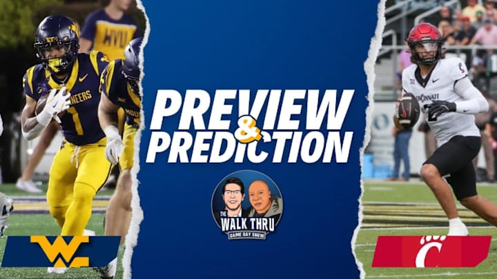 Walk Thru Game Day Show: West Virginia vs. Cincinnati Preview + Prediction