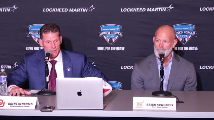 WATCH: Oklahoma Coach Brent Venables, Navy Coach Brian Newberry Interview