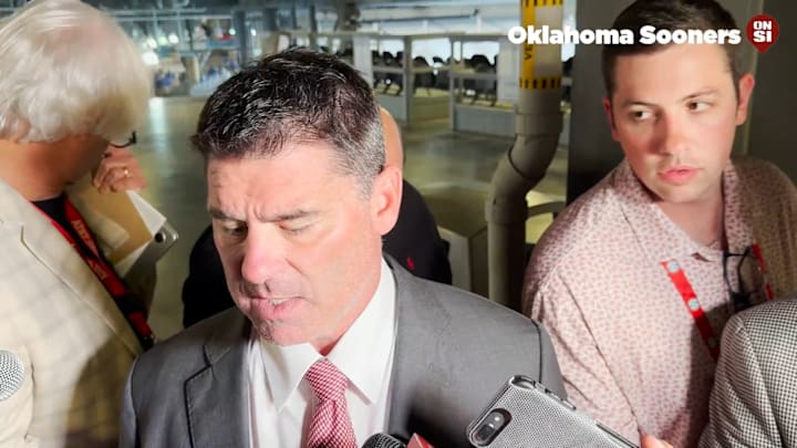 WATCH: Oklahoma OC Seth Littrell Post-Texas Interview