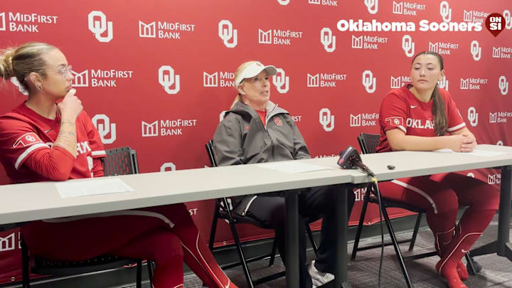 WATCH: Oklahoma Coach Patto Gasso Wichita State Postgame