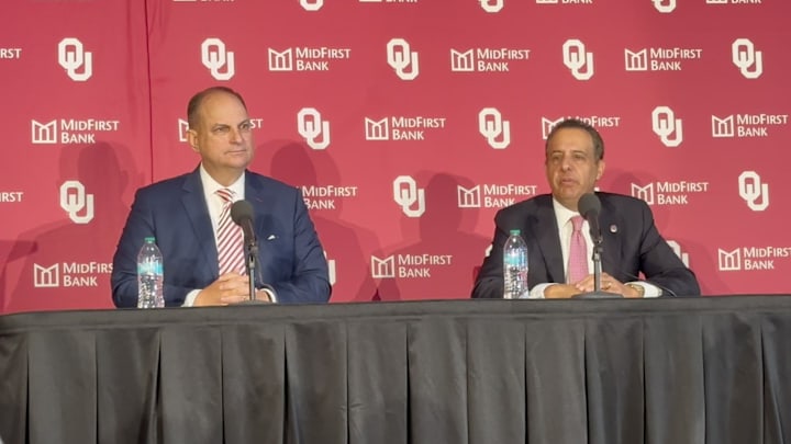 WATCH: Oklahoma AD Joe Castiglione, President Joe Harroz Press Conference