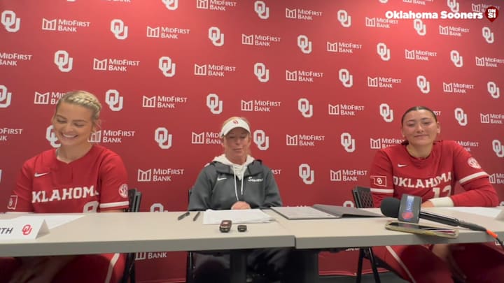 WATCH: Oklahoma HC Patty Gasso, Players' Mississippi State Postgame Press Conference