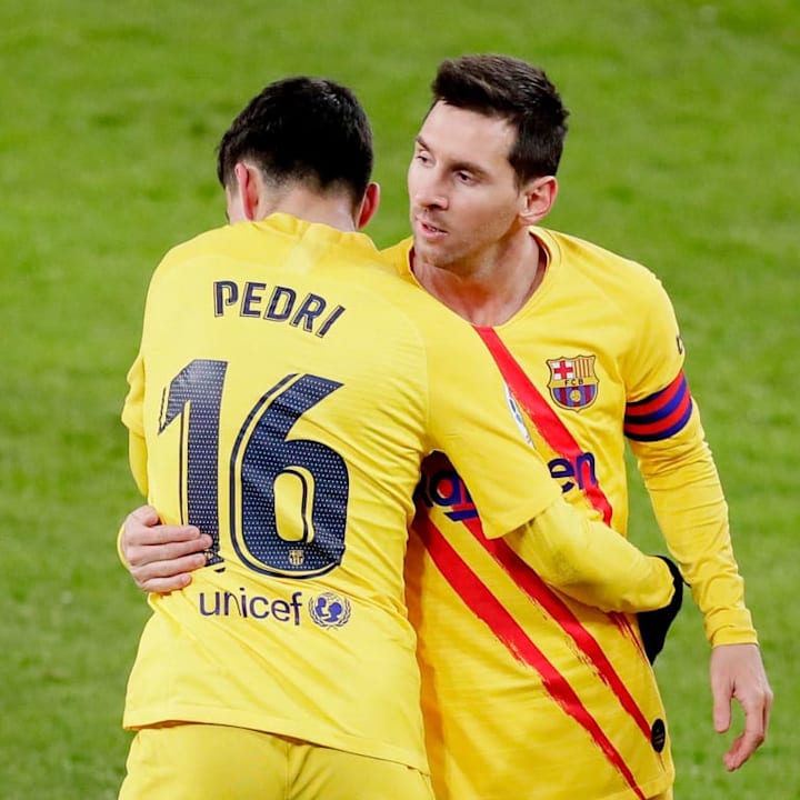 Barcelona's Pedri explains wonderful back-heel assist for Lionel Messi ...