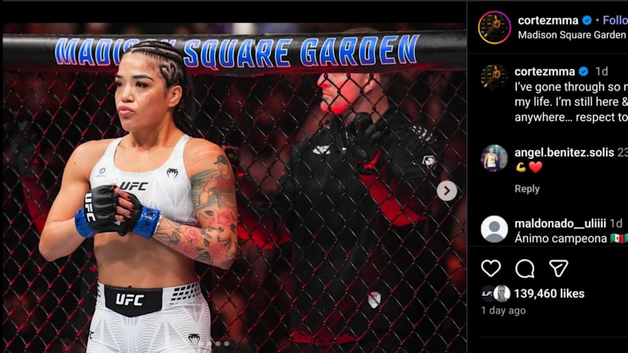 Tracy Cortez shares defiant first statement after UFC 322 loss to Erin ...